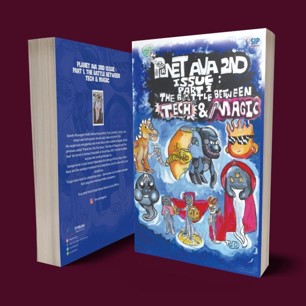 PLANET AVA, 2nd Issue: Part 1, The Battle Between Tech & Magic – Toko Buku SIP Publishing